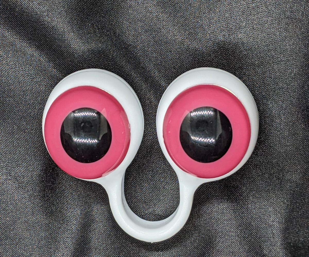 Peepers - White/Pink – Peepers Puppets